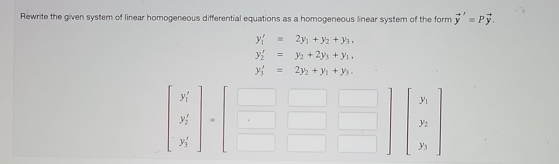 Solved Logeneous Differential Equations As A Homogeneous