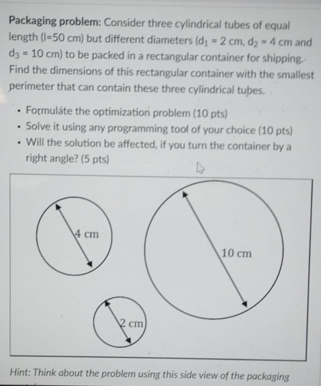 Solved Get me the matlab code and i need tge formulation | Chegg.com
