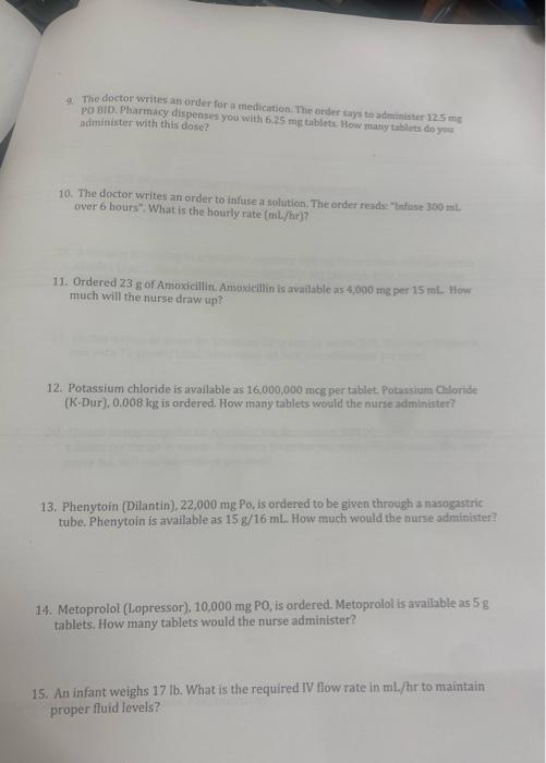 Solved 16. Ordered Lasix 40mg IV push now. Avallable: 80mg | Chegg.com