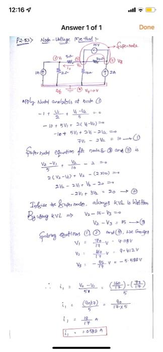 Solved Solving quations (1), (2) and (3), we canget | Chegg.com