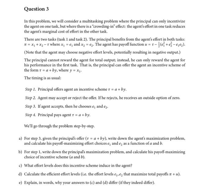 Solved In this problem, we will consider a multitasking | Chegg.com