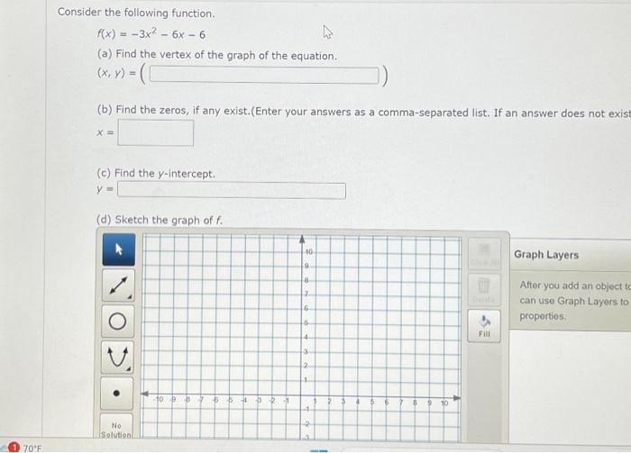 Solved 170°f Consider The Following Function Fx 3x² 