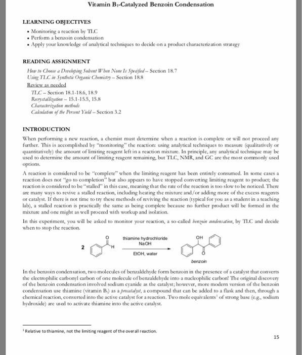 Solved Pre Lab Questions 1 The Reaction Will Be Monitored