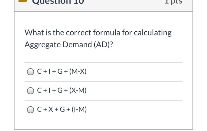 Solved A decrease in aggregate demand (AD) can cause a | Chegg.com