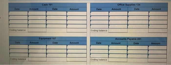Solved For each transaction, (1) analyze the transaction | Chegg.com