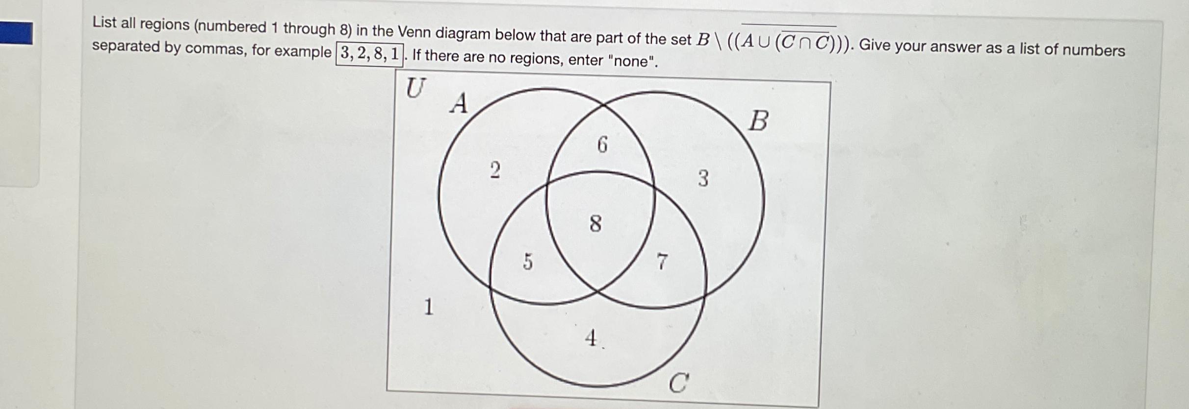 Solved separated by commas, for example 3,2,8,1. ﻿If there | Chegg.com