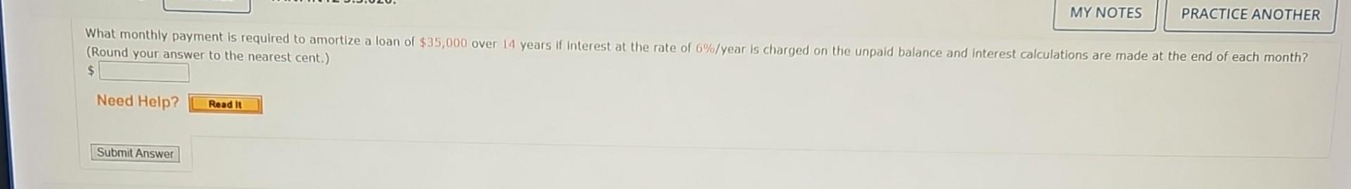 Solved (Round your answer to the nearest cent.) | Chegg.com