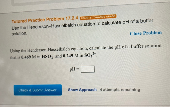 Solved Tutored Practice Problem 17.2.4 COUNTS TOWARDS GRADE | Chegg.com