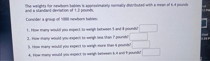 Solved A variable is normally distributed with mean 20 and | Chegg.com