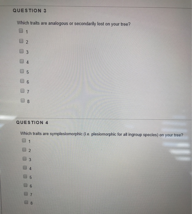 Solved ns Use the below trait table to construct a distance | Chegg.com