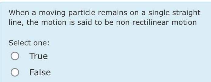 Solved When a moving particle remains on a single straight | Chegg.com