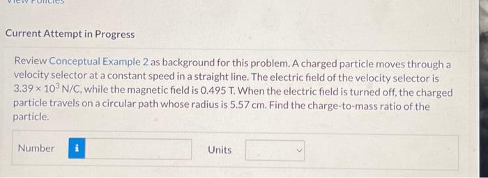 Solved Review Conceptual Example 2 as background for this | Chegg.com