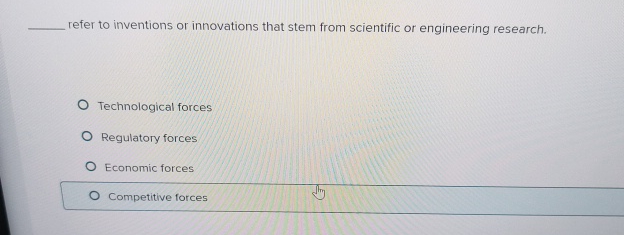 Solved refer to inventions or innovations that stem from | Chegg.com