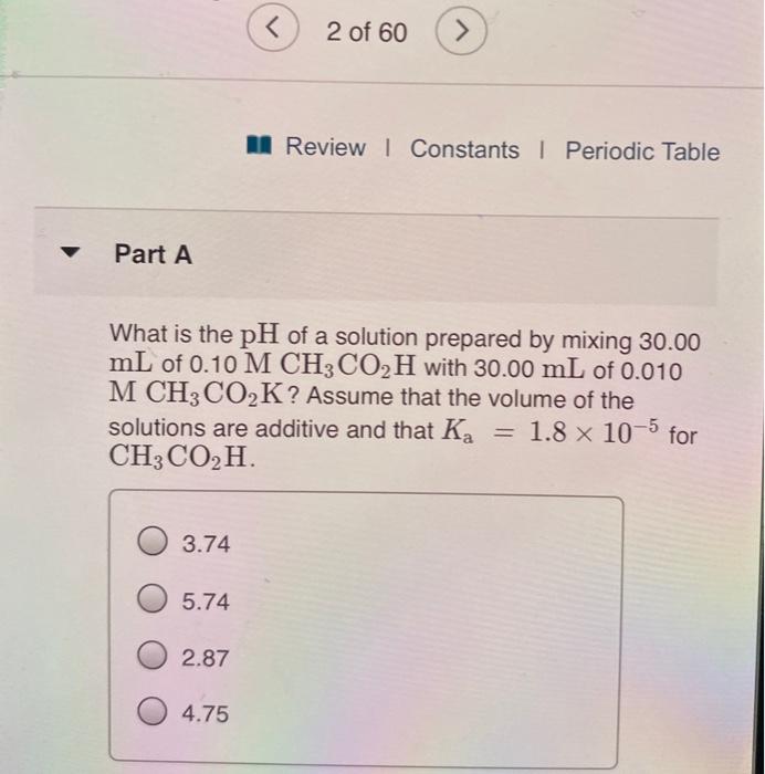 Solved Review | Constants | Periodic Table Part | Chegg.com