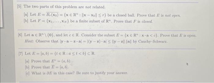 Solved Let a∈Rn\{0}, and let c∈R. Consider the subset | Chegg.com