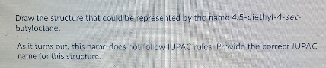 Solved Draw the structure that could be represented by the | Chegg.com