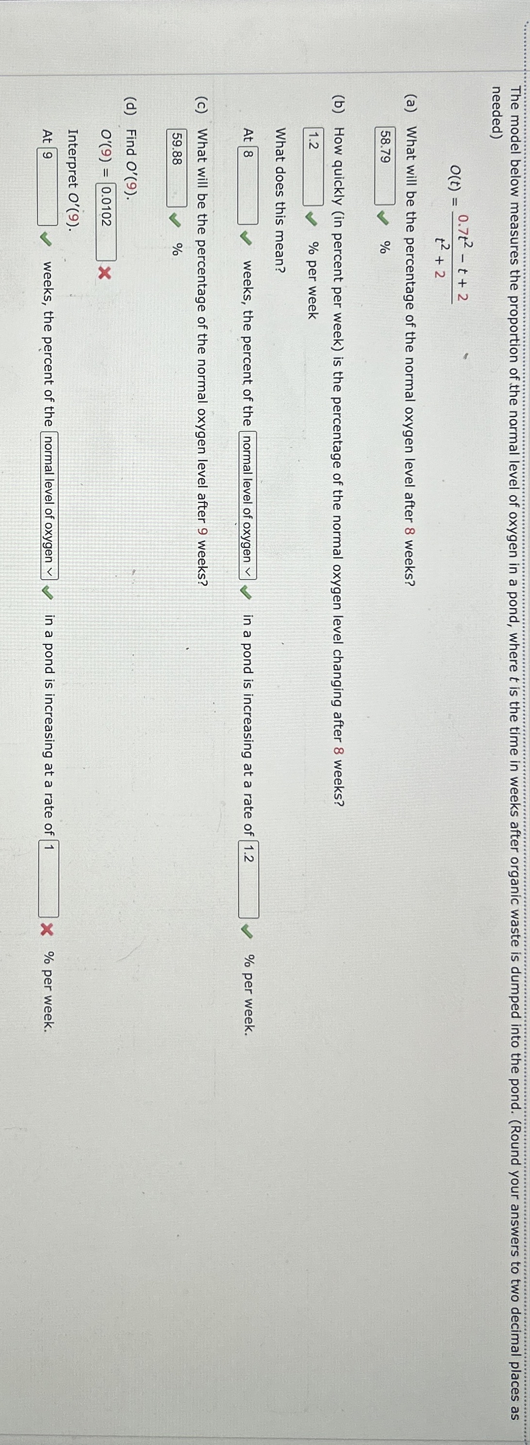Solved The model below measures the proportion of the narmal | Chegg.com