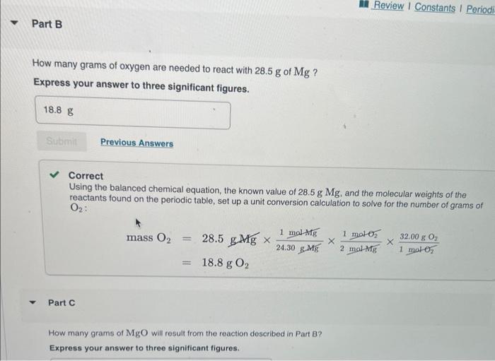 Solved How many grams of oxygen are needed to react with | Chegg.com