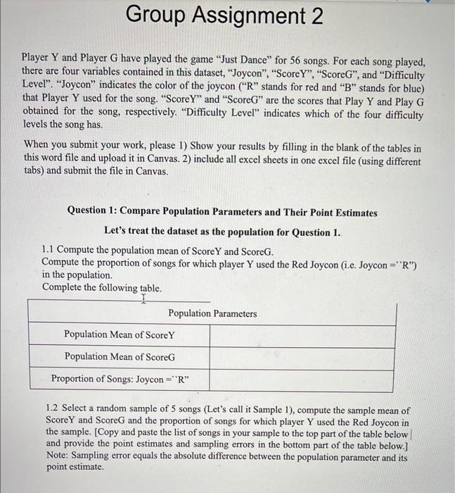 Solved Group Assignment 2 Player Y and Player G have played | Chegg.com