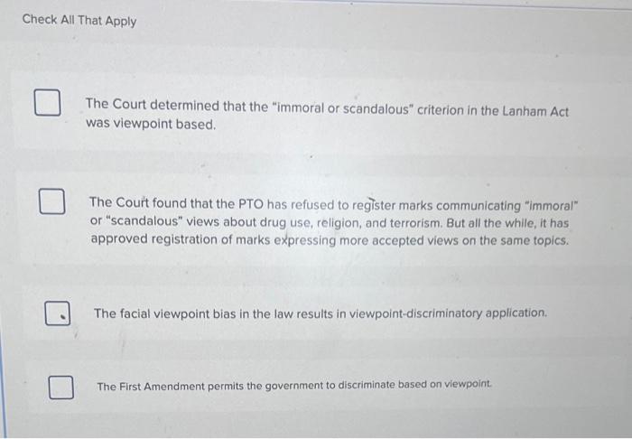 5. Rationale: The Rationale section of a case brief | Chegg.com