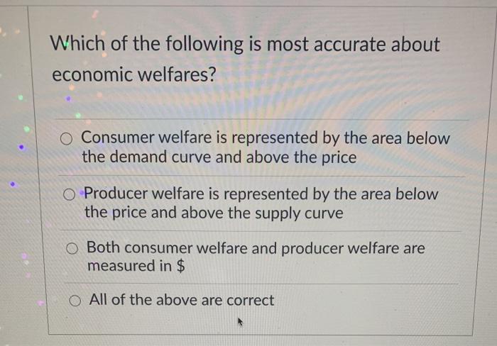 Solved Which of the following is most accurate about | Chegg.com