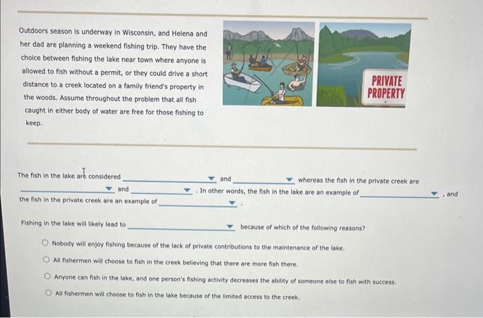 Solved Outdoors season is underway in Wisconsin, and Helena | Chegg.com