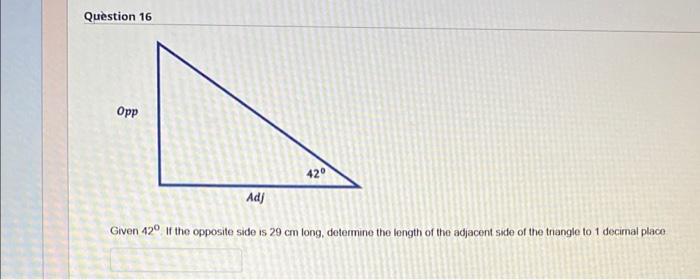 Solved Determine the value of the trig function to 3 decimal | Chegg.com