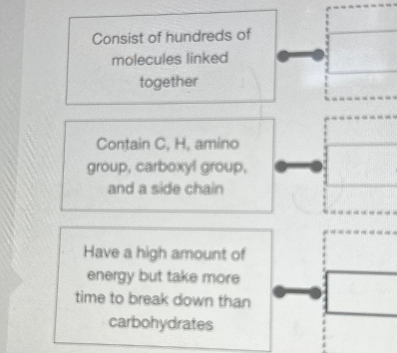 Consist of hundreds of molecules linked | Chegg.com Consist of hundreds of molecules linked | Chegg.com
