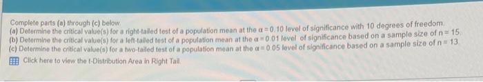 Solved Complete parts (as) through (c) below (a) Determine | Chegg.com