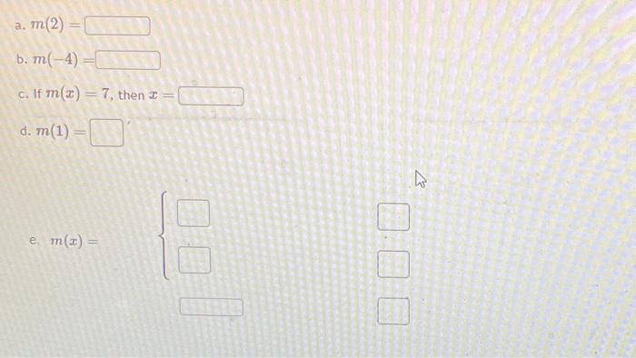 Solved Write the equation for each piecewise function shown | Chegg.com