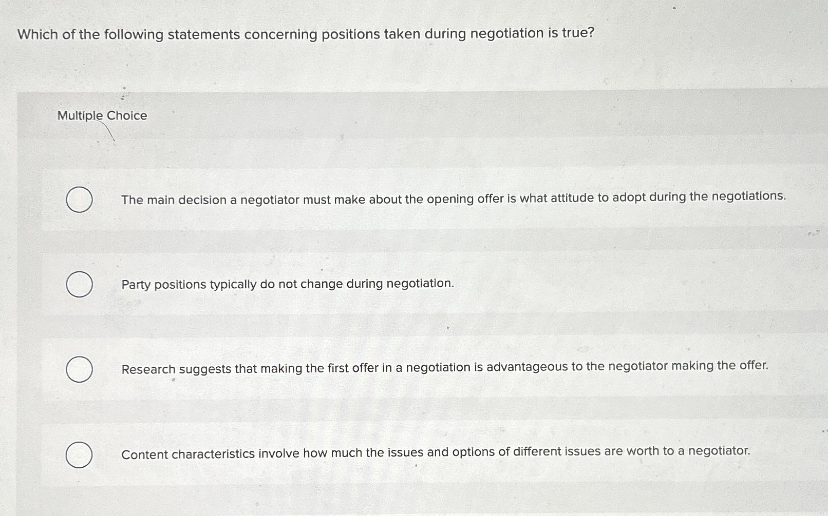 Solved Which of the following statements concerning | Chegg.com