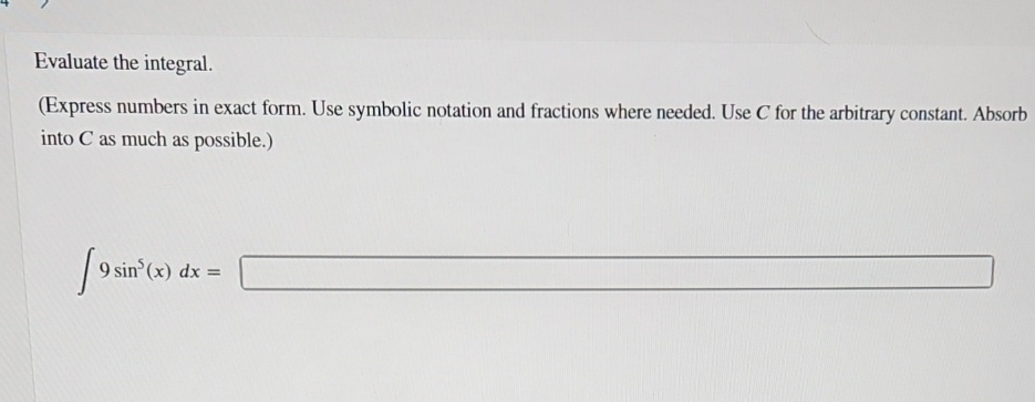 Solved Evaluate the integral.(Express numbers in exact form. | Chegg.com