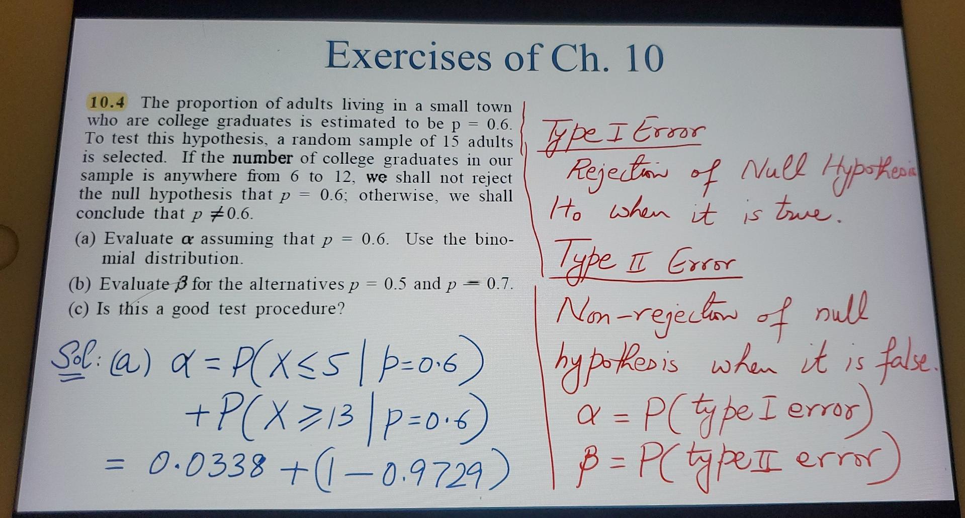 Solved и afferences of 0.1 in 2. in p 10.5 Repeat. Exercise | Chegg.com