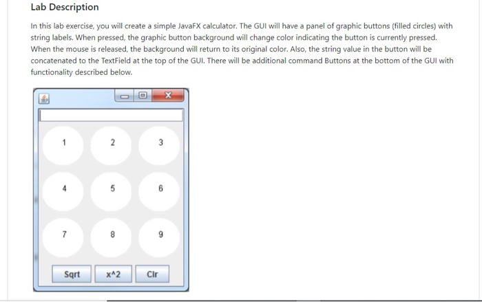 Lab Description In this lab exercise, you will create | Chegg.com