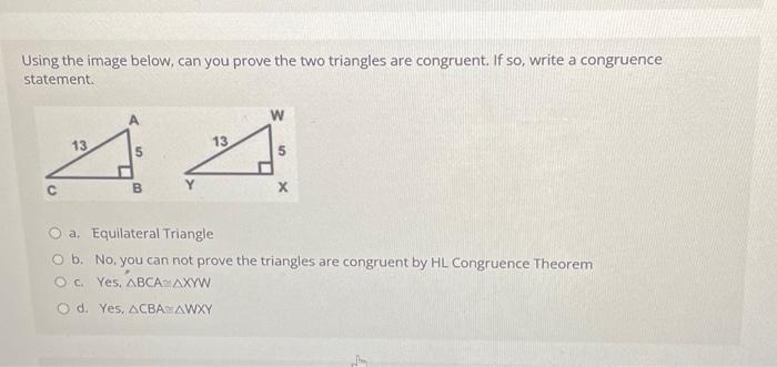 Solved Using the image below, can you prove the two | Chegg.com