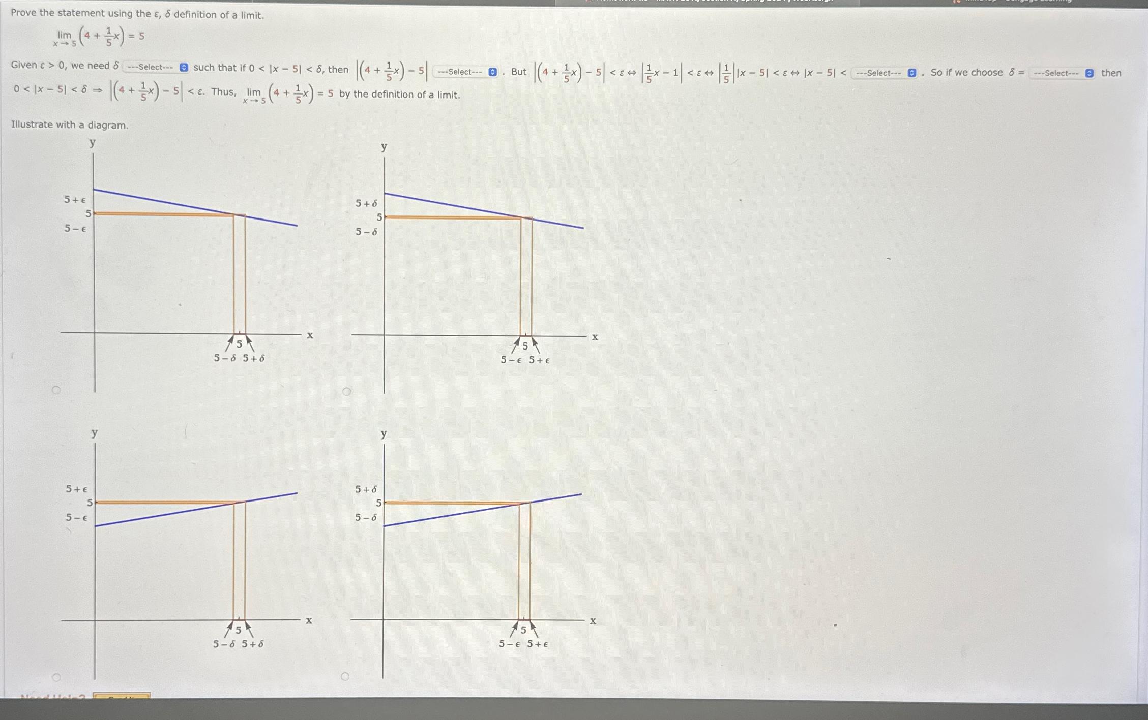 Solved Prove the statement using the ε,δ ﻿definition of a | Chegg.com