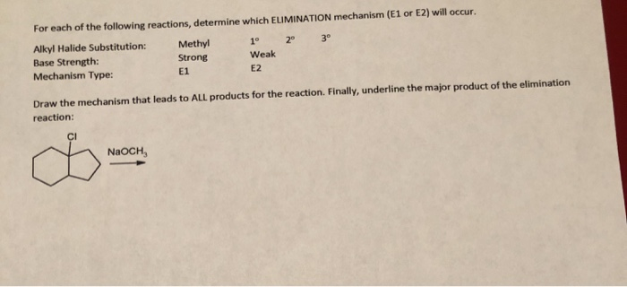 Solved For Each Of The Following Reactions Determine Which