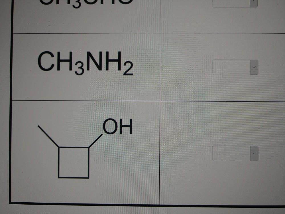Solved Classify each of the following organic molecules. | Chegg.com
