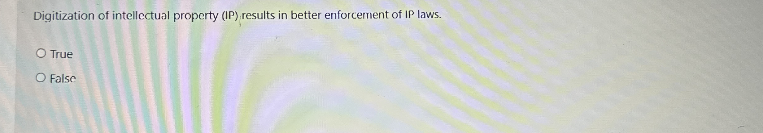 Solved Digitization of intellectual property (IP) ﻿results | Chegg.com