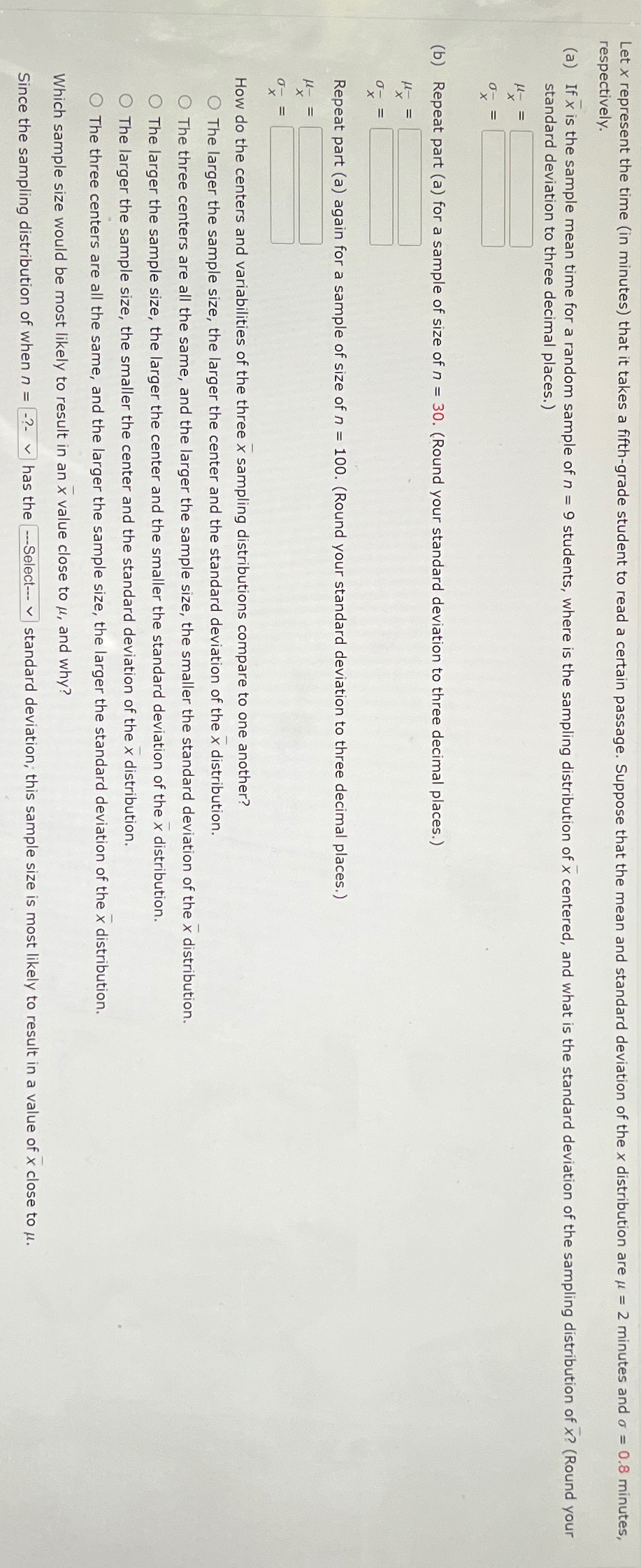 Solved respectively. standard deviation to three decimal | Chegg.com