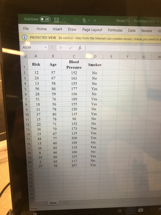 Solved AutoSave Of 8 Stroke 1) - Protected View File Home | Chegg.com