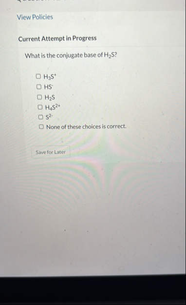Solved View PoliciesCurrent Attempt in ProgressWhat is the | Chegg.com