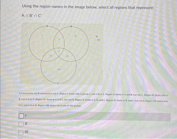 Solved Using the region names in the image below, select all | Chegg.com