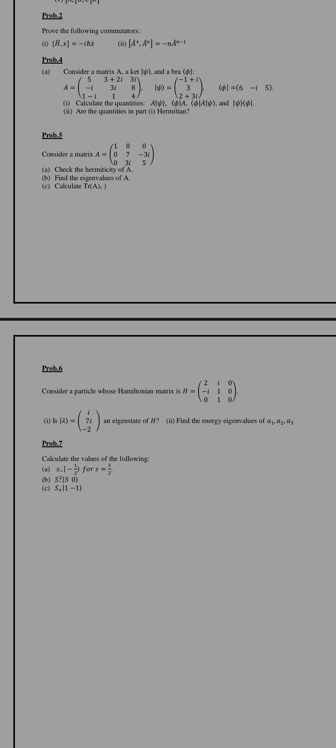Solved Prob. 2Prove the following | Chegg.com