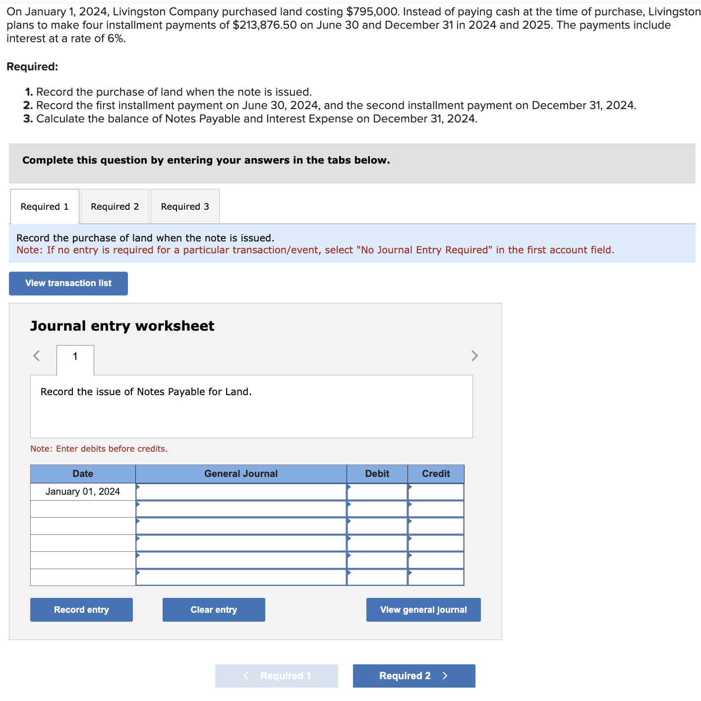 Solved On January 1, 2024, ﻿Livingston Company purchased | Chegg.com