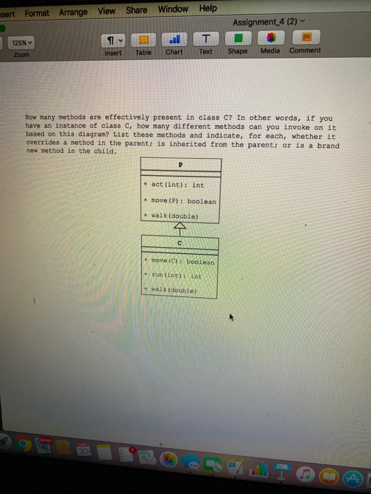 Solved nsert Format Arrange View Share Window Help | Chegg.com