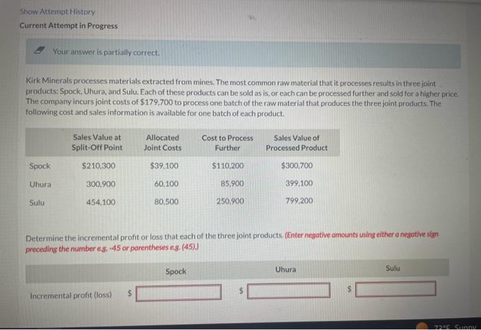 Solved Show Attempt History Current Attempt in Progress 67. | Chegg.com