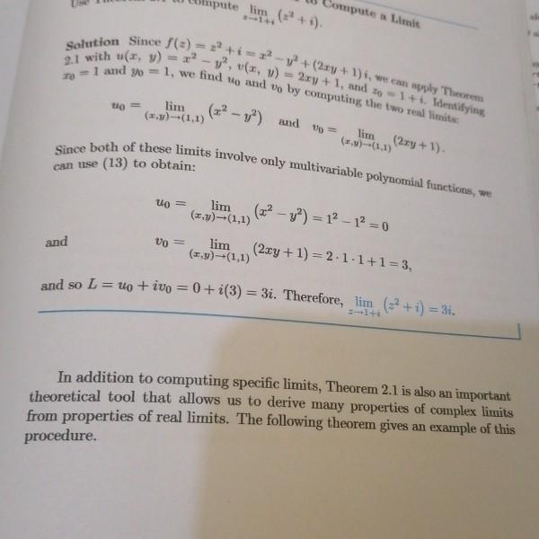 Solved 2.6 Limits and Continuity 131 In Problems 41-44, use | Chegg.com