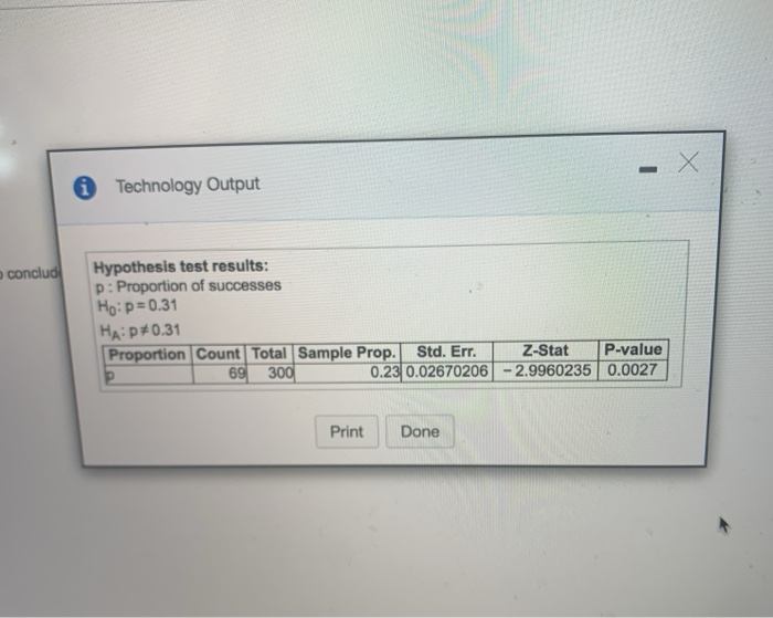 Solved According to a reputable magazine, 31% of people in a | Chegg.com
