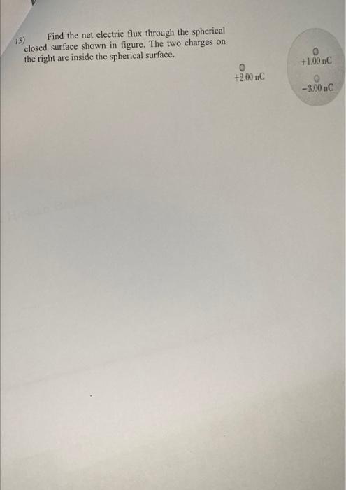 Solved 1) Three charged particles are located at the comers | Chegg.com